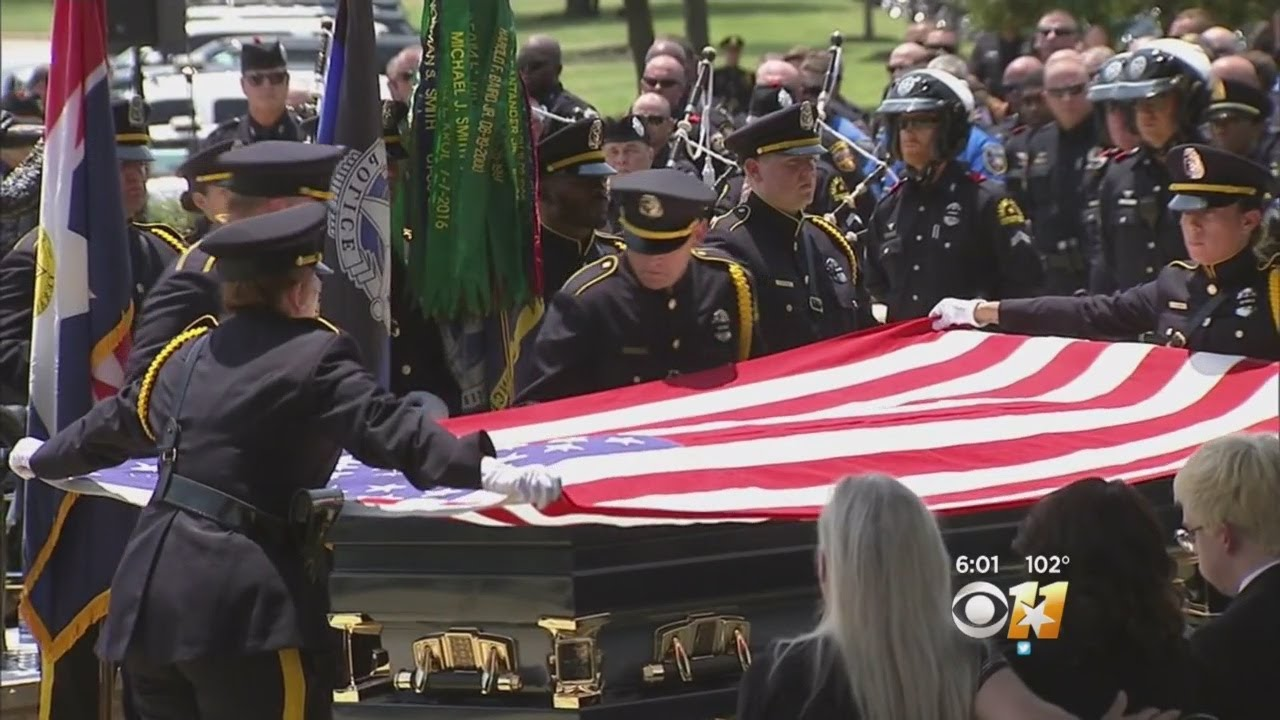 Fallen Dallas Police Officer Remembered at Funeral | Officer
