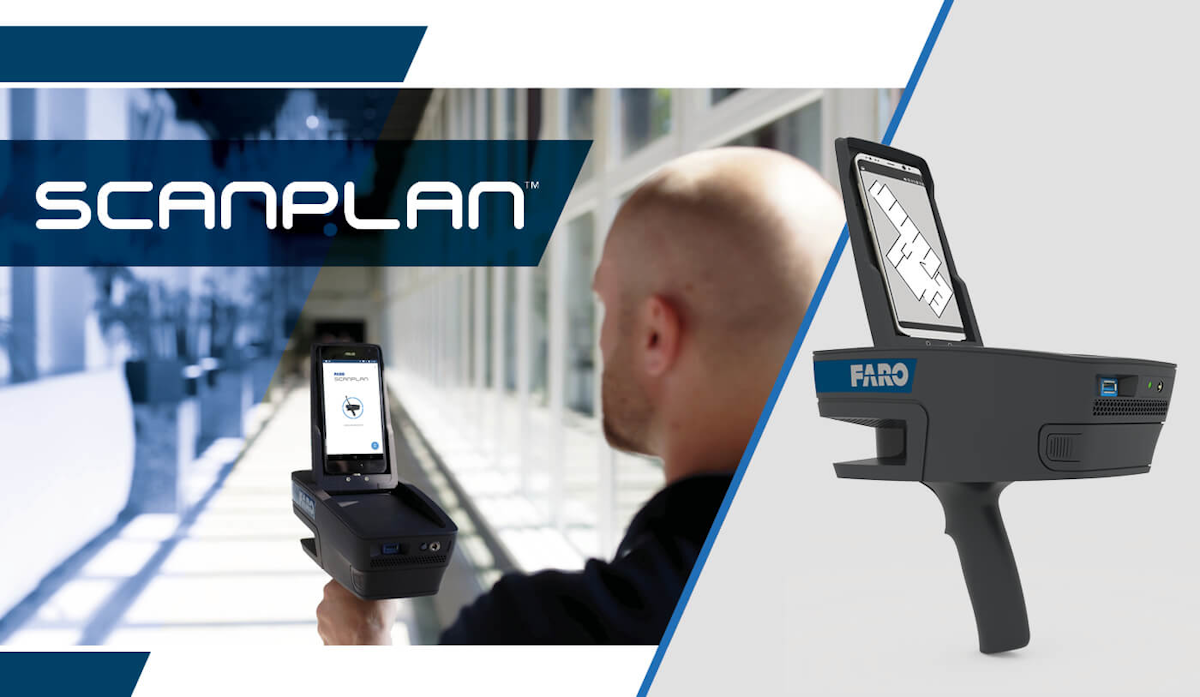 ScanPlan 2D Handheld Floor Plan Mapper From: FARO Technologies Inc. 3D ...