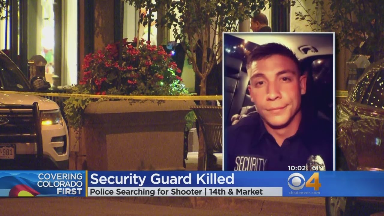 Denver Security Guard Killed Confronting Shooting Suspect | Officer