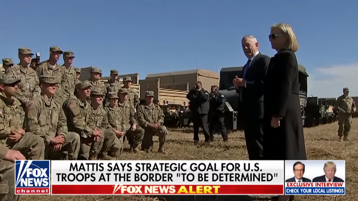 DOD: U.S. Troops at Southern Border Have Peaked at 5,900 | Officer