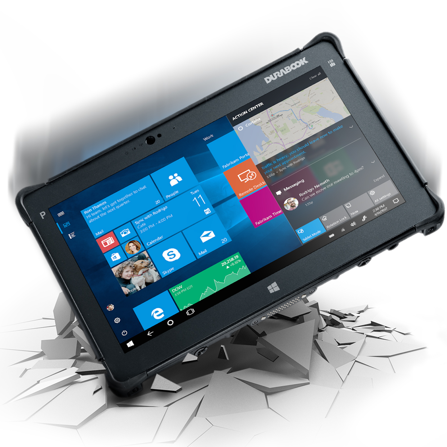 DURABOOK R11 Rugged Tablet From: Rugged Tablets Rugged Notebooks ...