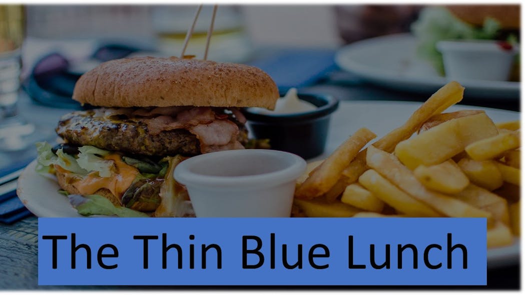 Blue Lunch Time | Officer