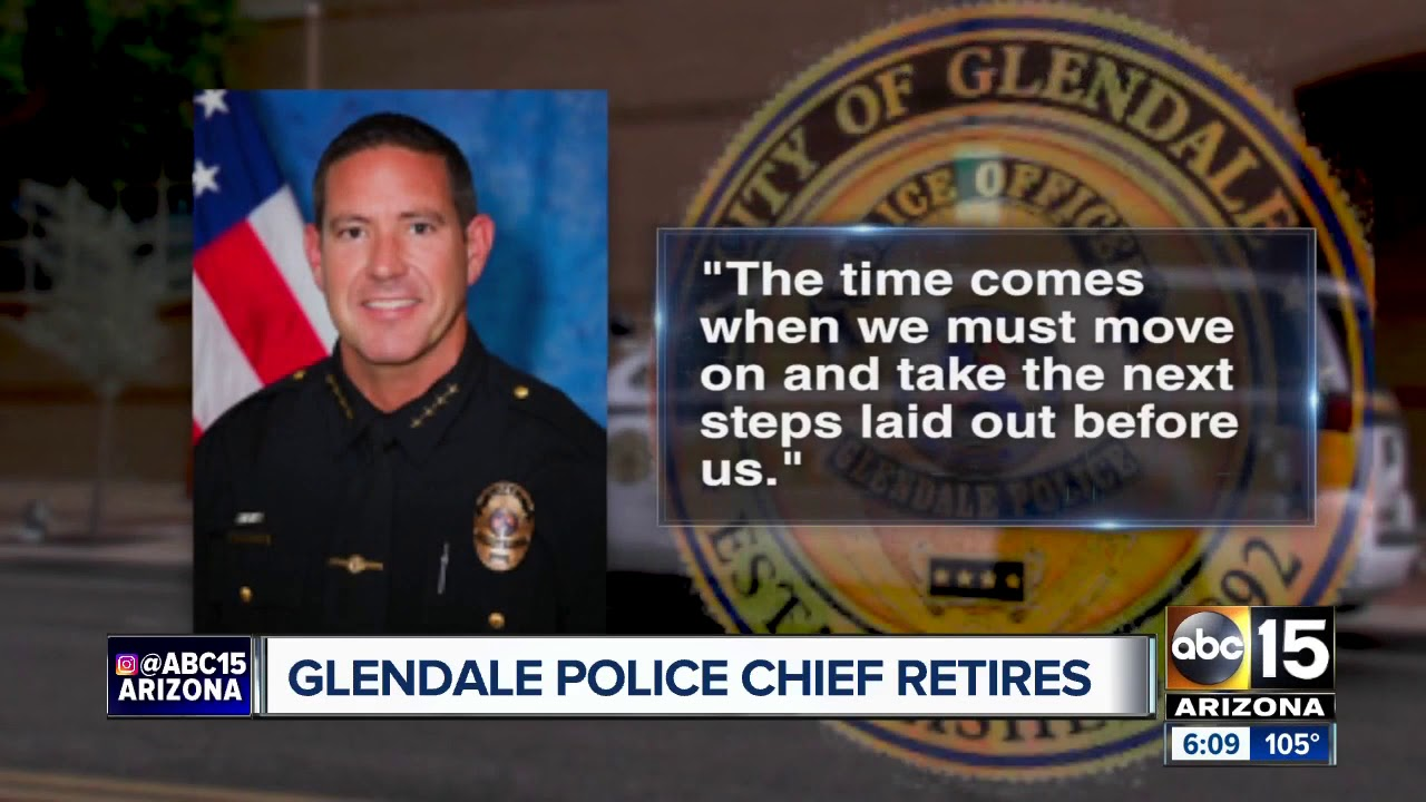 Glendale Police Chief Retires After 23 Years | Officer