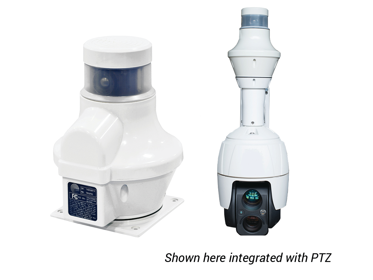 Integrated Thermal Imager and PTZ for Intrusion Detection and Object ...