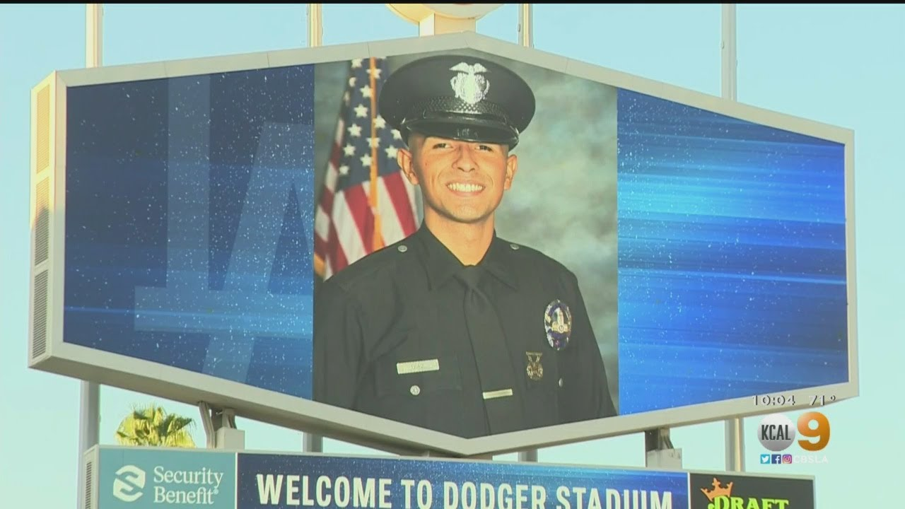 Slain Off-Duty LAPD Officer Remembered In Special Ceremony at Dodger ...
