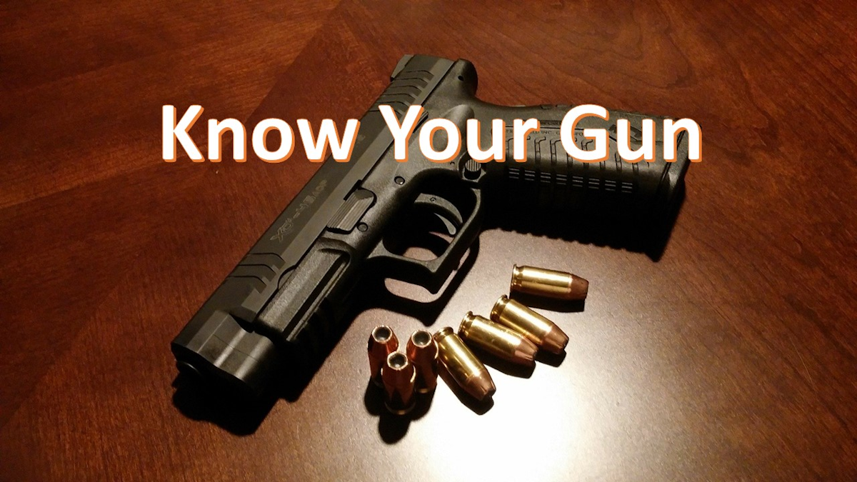 Know Your Gun | Officer