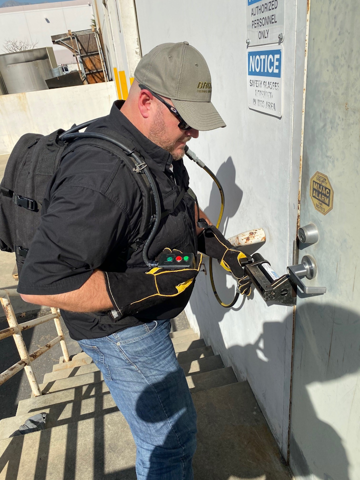 The Gapper Electric Hydraulic Power Pack From: Broco Inc. and Rankin ...