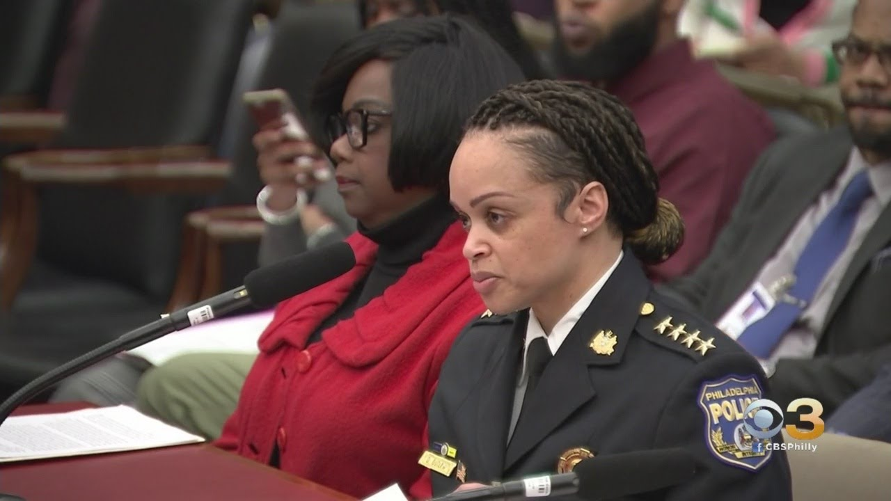 New Philadelphia Police Commissioner Speaks at City Hall About Gun ...