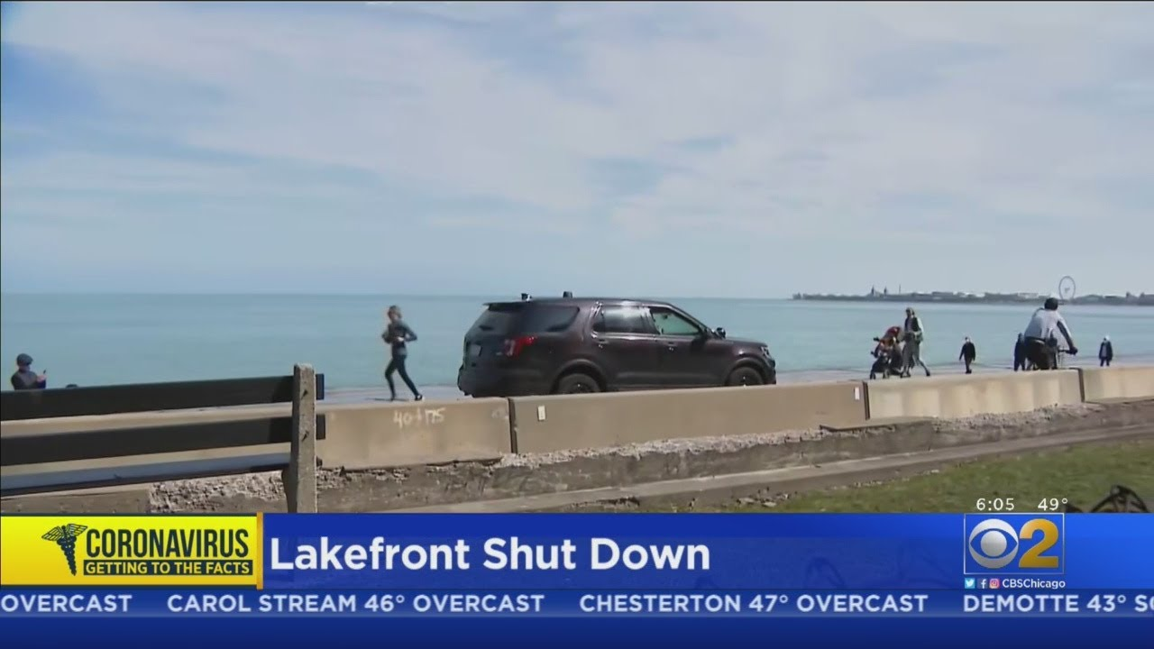 Chicago Police Clear, Patrol Lakefront After Warning From Mayor | Officer
