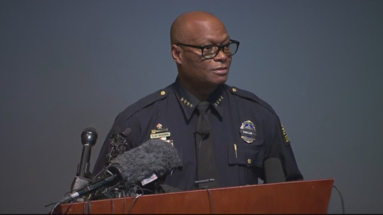 Former Dallas Police Chief David Brown Speaks After Being Picked as ...