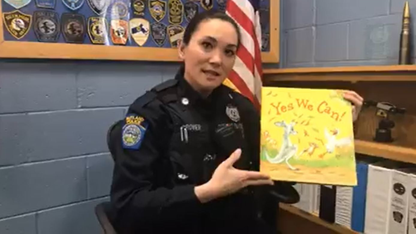 Massachusetts Police Officer Joins in School's Virtual Reading Day ...