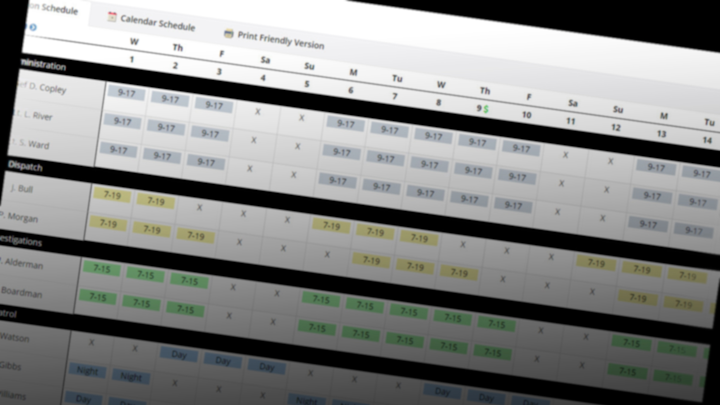 How Lancaster City PD Found a Solution for Managing Personnel Schedules ...