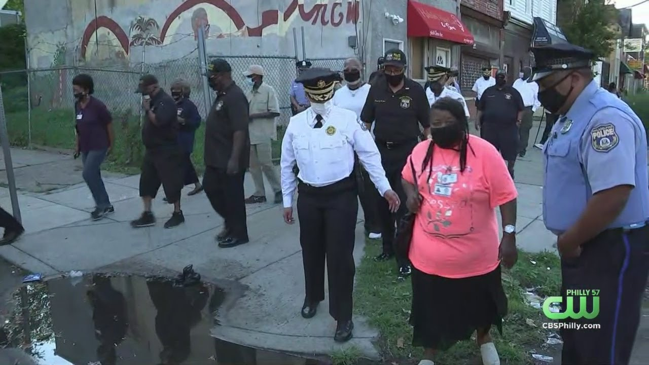 Philadelphia Police Join Prayer Walk Response to Gun Violence Crisis ...