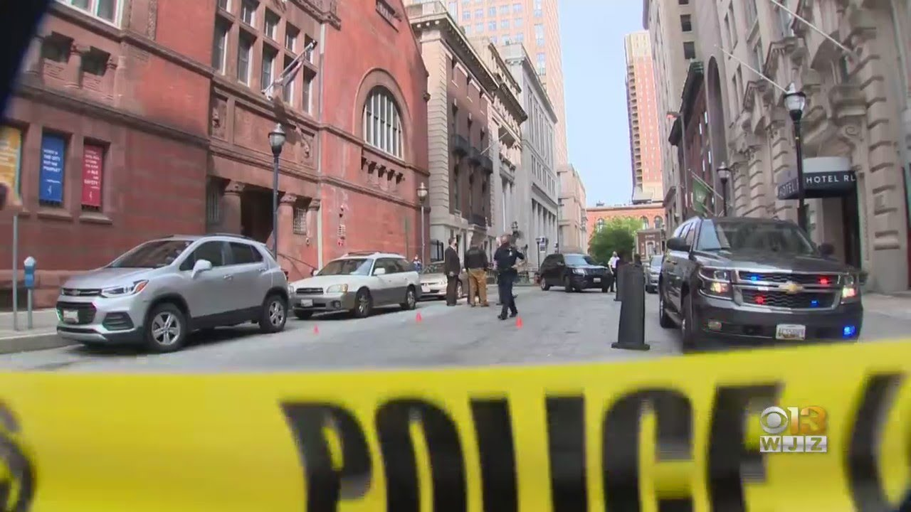 Baltimore County Detective Fires at Robbery Suspect While Trying to ...