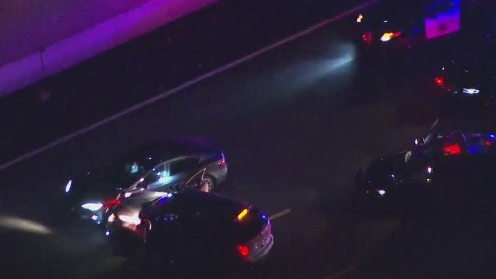 Watch Calif. Police End Bizarre Chase with Stolen Tesla | Officer