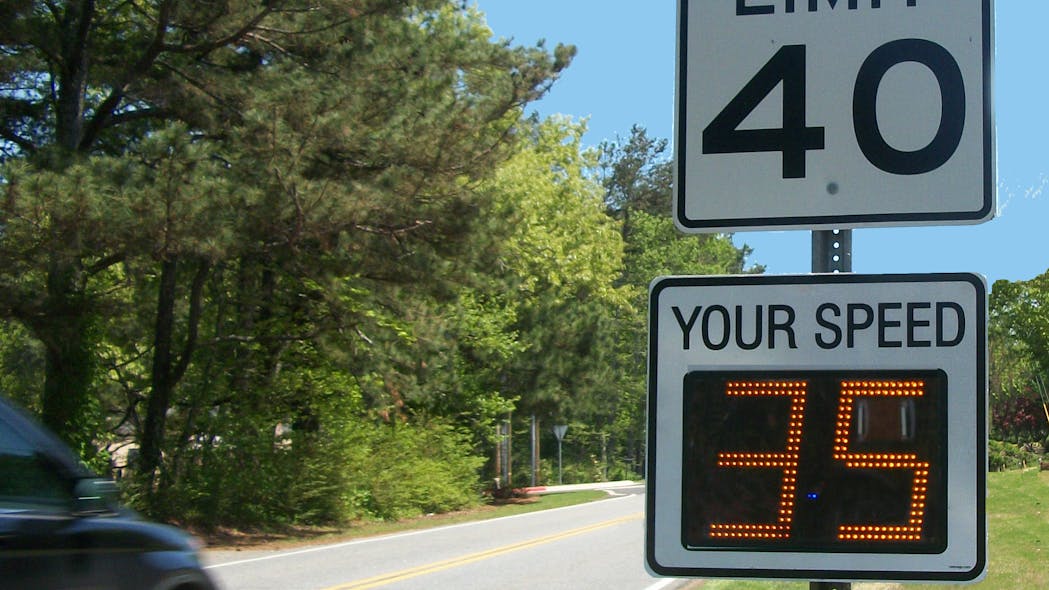 Sign Language: How Radar Speeds Signs are Making Roads Safer | Officer