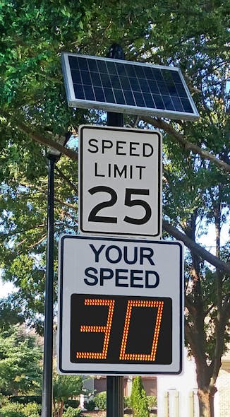 Sign Language: How Radar Speeds Signs are Making Roads Safer | Officer