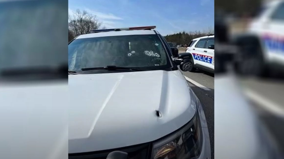 Video: Ohio Police Cruiser Struck Several Times in Interstate Gunfight ...