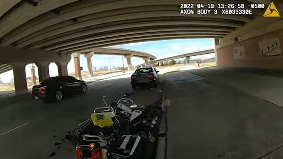 Video: Wis. Officer Escapes Major Injury when Driver Rear-Ends ...