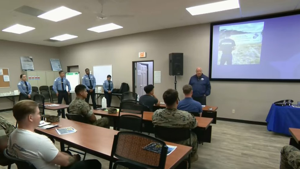Chicago PD Heads to West Coast to Recruit Marines for Force | Officer