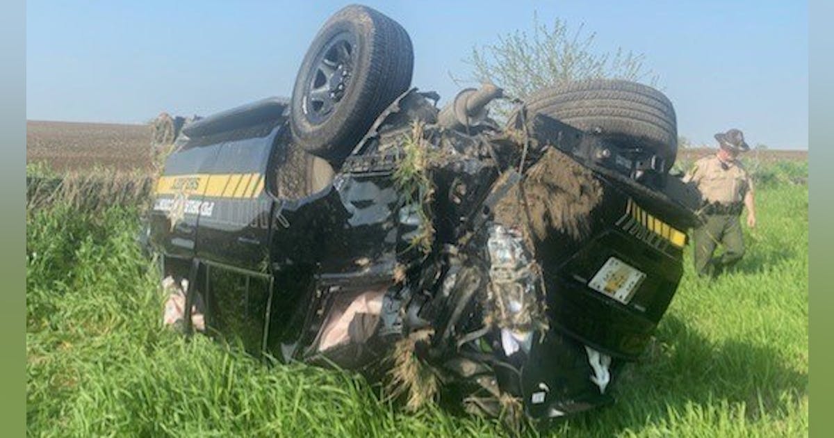 Ill. Sheriff's Deputy Seriously Injured in Rollover Crash | Officer Ill. Sheriff's Deputy Seriously Injured in Rollover Crash | Officer