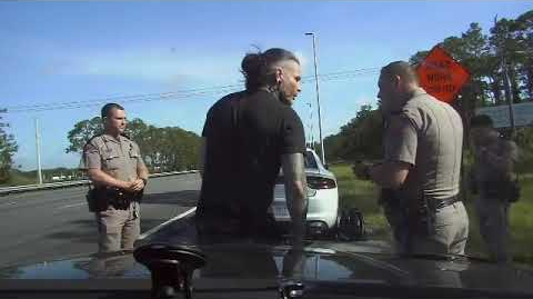 Dashcam: Fla. Troopers Arrest AEW Wrestler Jeff Hardy for DUI | Officer