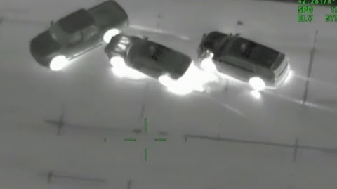 Video: Detroit Police Use PIT Maneuver to Stop Truck | Officer