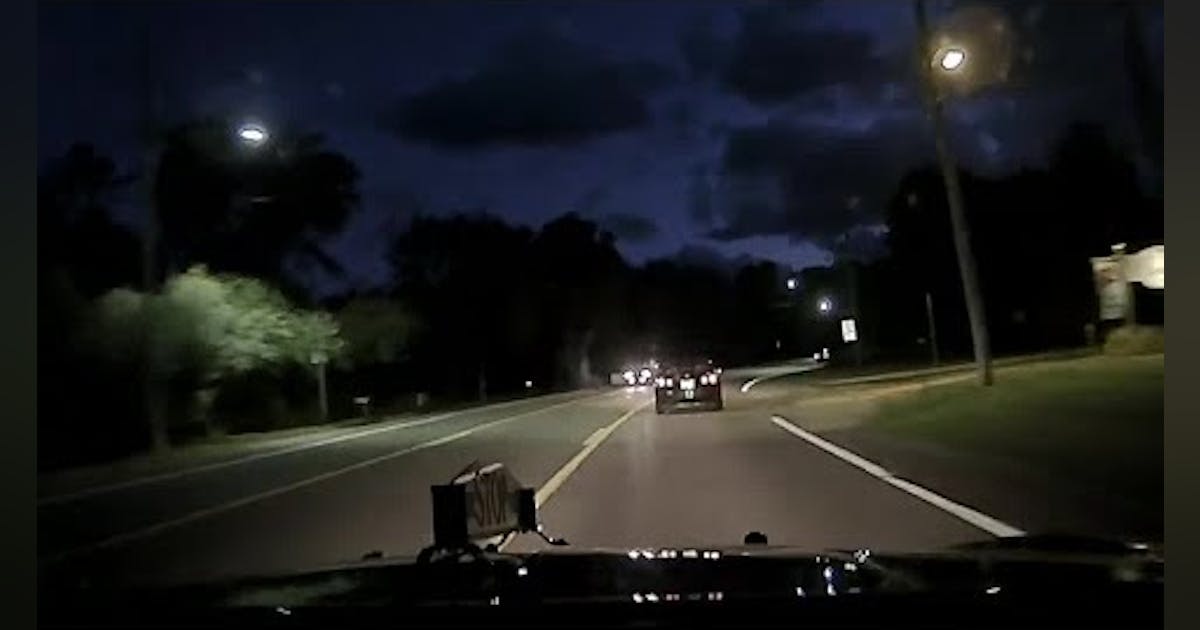 Mich. Trooper's Dashcam Captures Deer Jumping Over Car | Officer Mich. Trooper's Dashcam Captures Deer Jumping Over Car | Officer