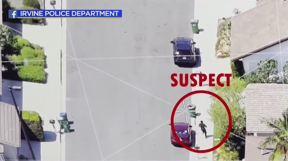 Watch Calif. Police Drone Track Down Robbery Suspect | Officer