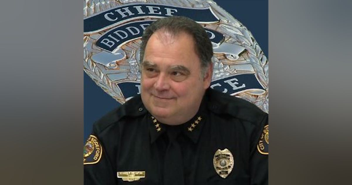 Maine Police Chief To Retire Ends 51 Year Career With Department Officer
