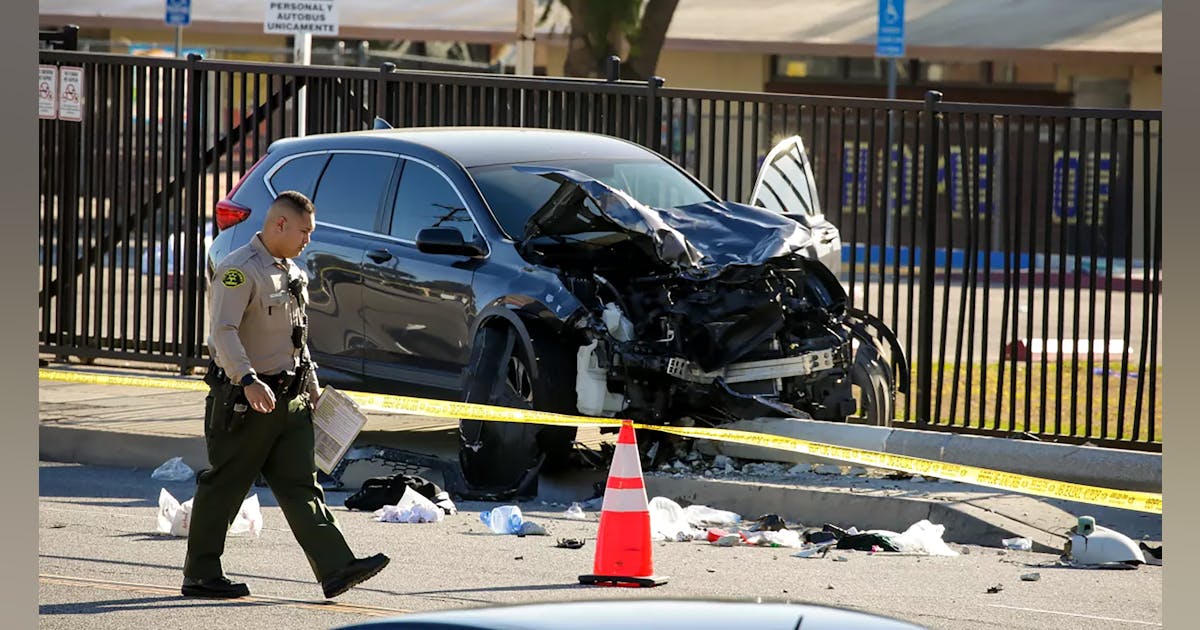 Driver That Struck Los Angeles County Sheriffs Recruits Arrested Officer