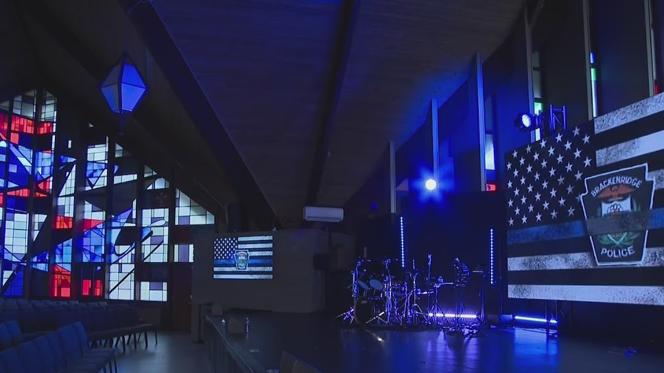 Pa. Police Officers Keep Watch over Fallen Chief | Officer