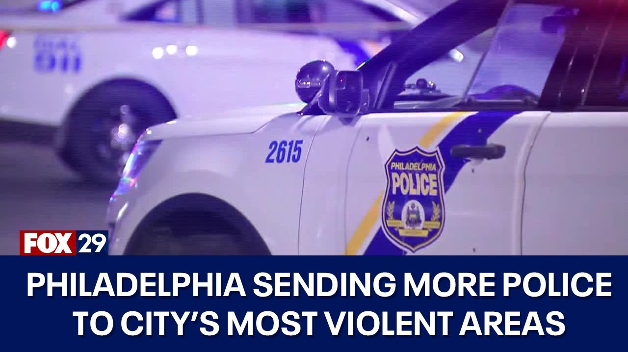 Philadelphia Sending More Officers to City's Most Violent Areas | Officer