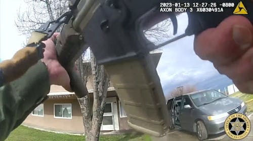 Suspect Fatally Shot after Pinning Calif. Deputy Between 2 Cars | Officer Suspect Fatally Shot after Pinning Calif. Deputy Between 2 Cars | Officer