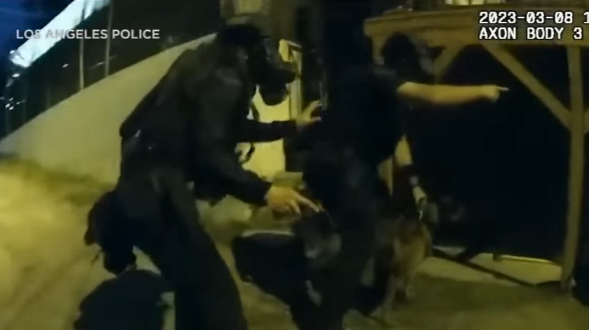 Bodycam Captures Violent Shootout that Injured 3 LAPD Officers | Officer