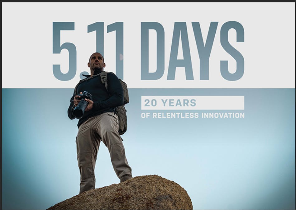 5.11 Tactical Announces Plans For Annual 5.11 Days Celebration | Officer