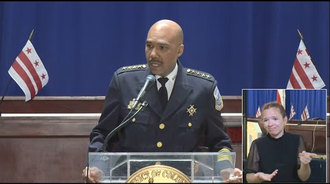 Watch D.C. Police Chief Say Goodbye in Walkout Ceremony | Officer