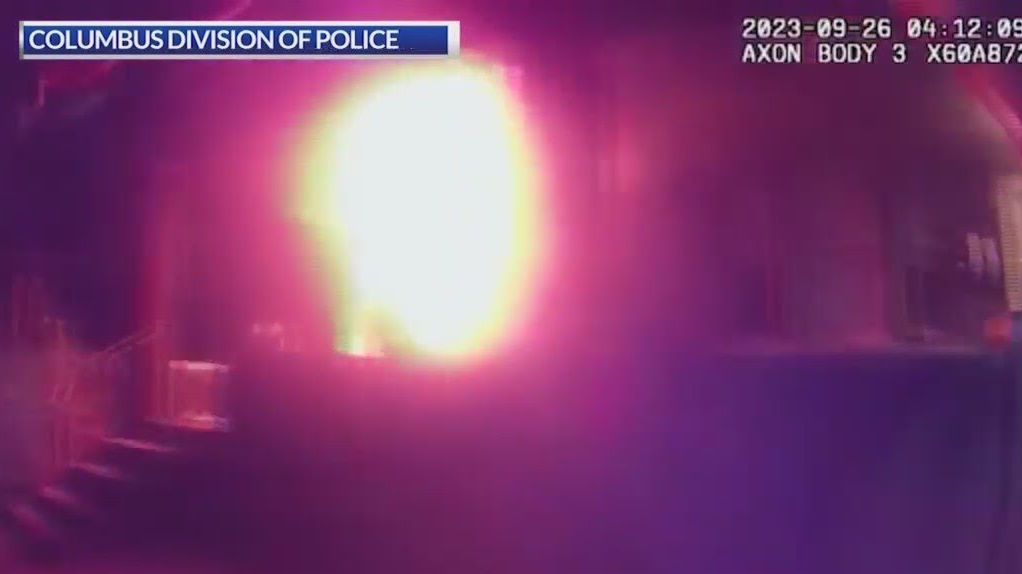 'They Saved Our Lives': Watch Ohio Police Rescue Residents from Fire ...