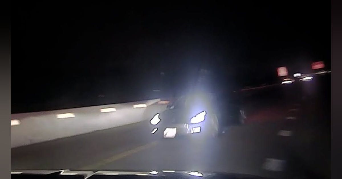 Watch Utah Police Officer Intentionally Collide Into Wrong Way Driver