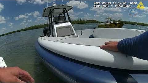 Watch Fla. Police Officer Stop Runaway Boat, Rescue Unconscious Man ...