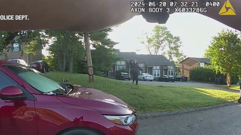 Video: Charging Woman with Knife Gets Back Up after Shots by Tenn ...