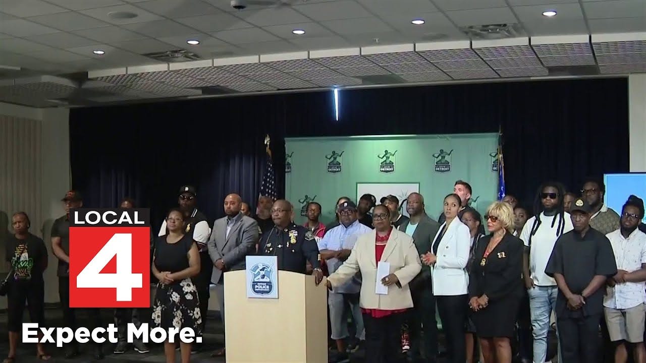Detroit Police Department, Community Leaders Address Illegal Block ...