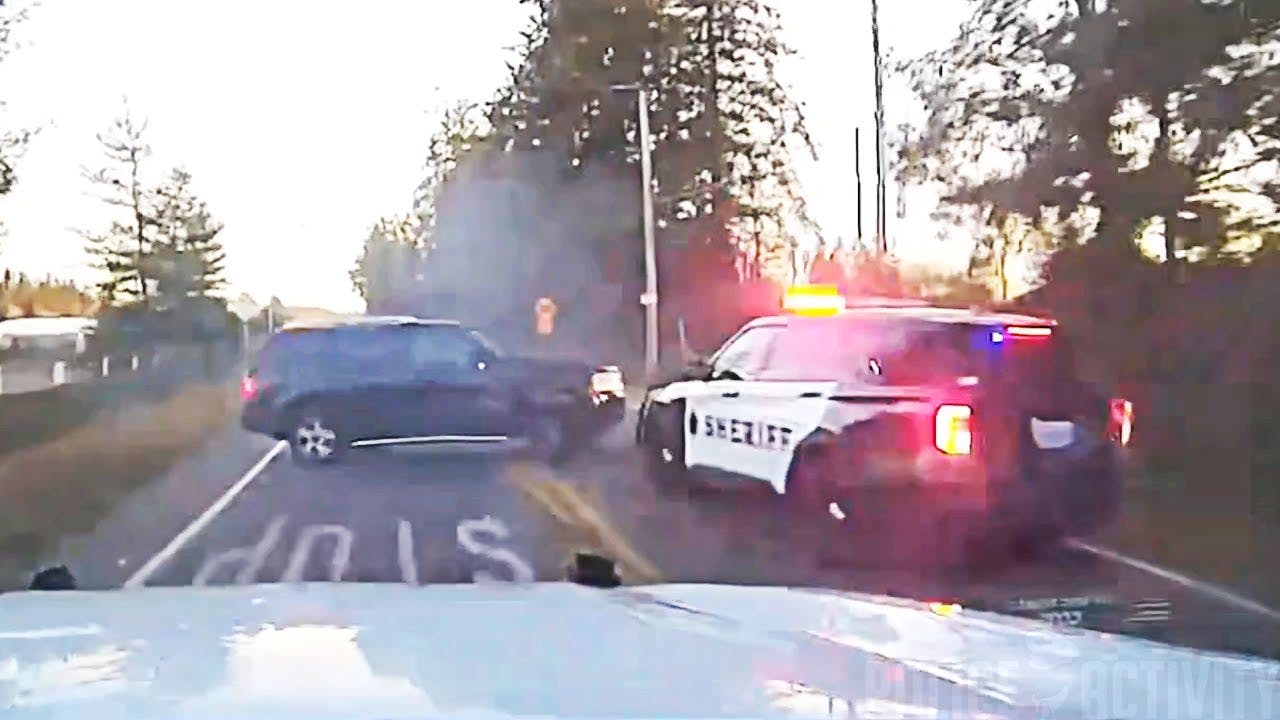 Watch Suspect Chug Vodka after Thurston County Washington Deputies End ...