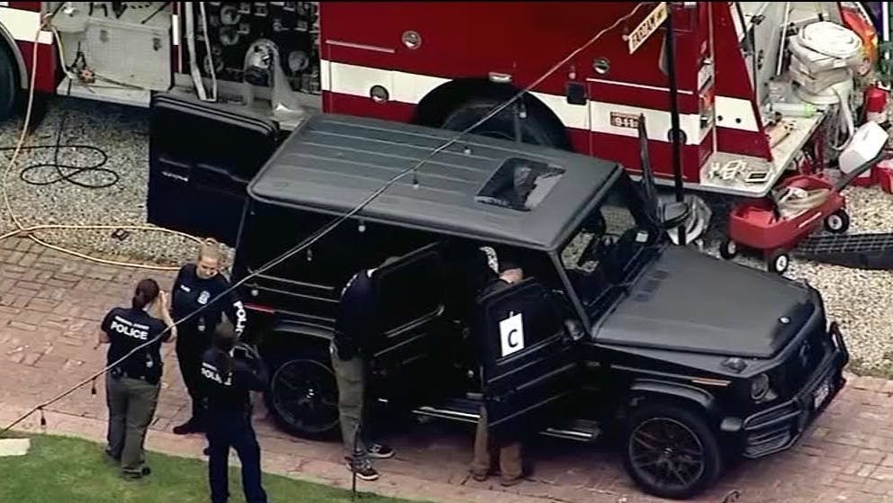 LAPD, ATF Seize Phony Agency's Fire Truck During Strange Residential ...
