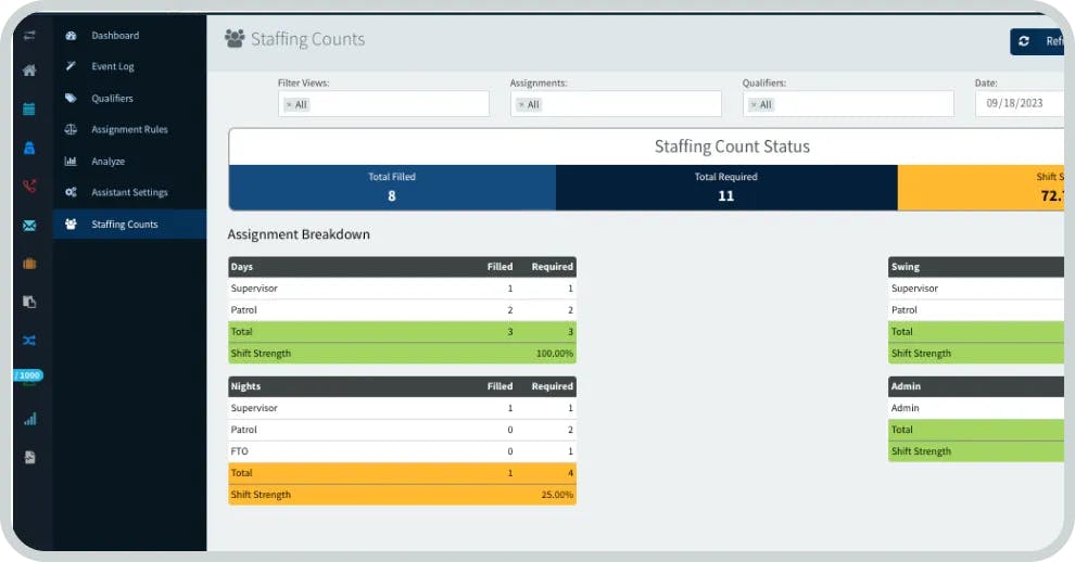 OFFICER Labs: Vector Solutions Scheduling | Officer