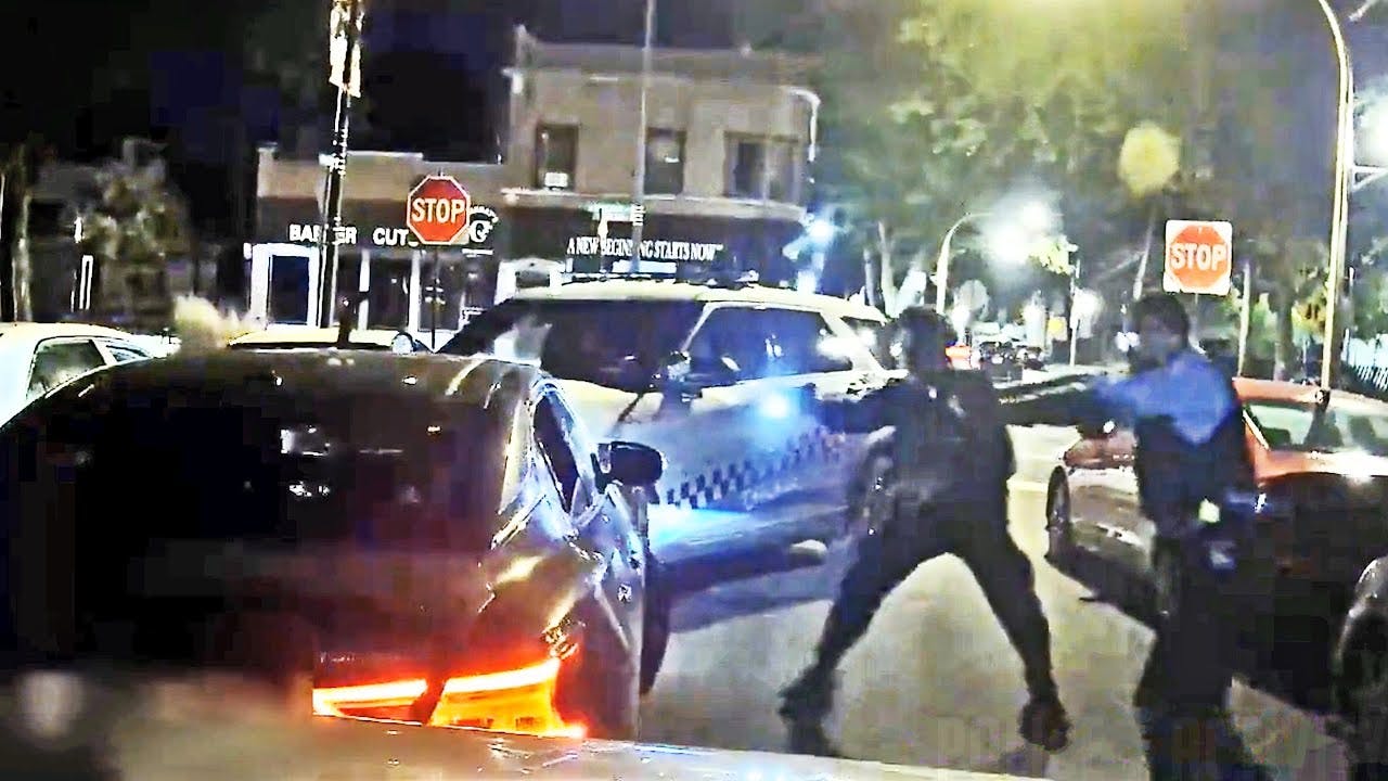 Bodycam: Burglary Suspects Intentionally Ram Chicago Police Cruiser ...