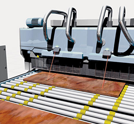 BOS 50K Background-Suppression Sensor: Long Sensing Range and Red Light ...