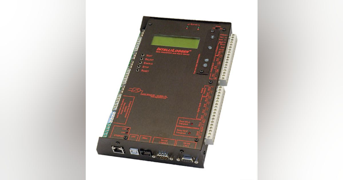 Data Logger Adds Modbus Rtu Automation World