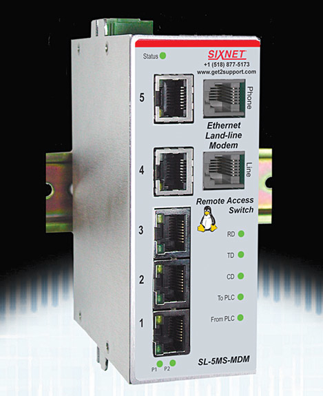 5-port Remote Access Ethernet Switch | Automation World
