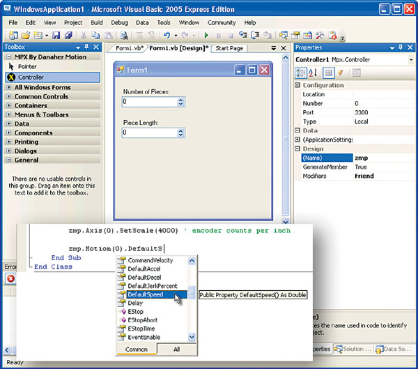 Quick and Easy Motion Programs | Automation World